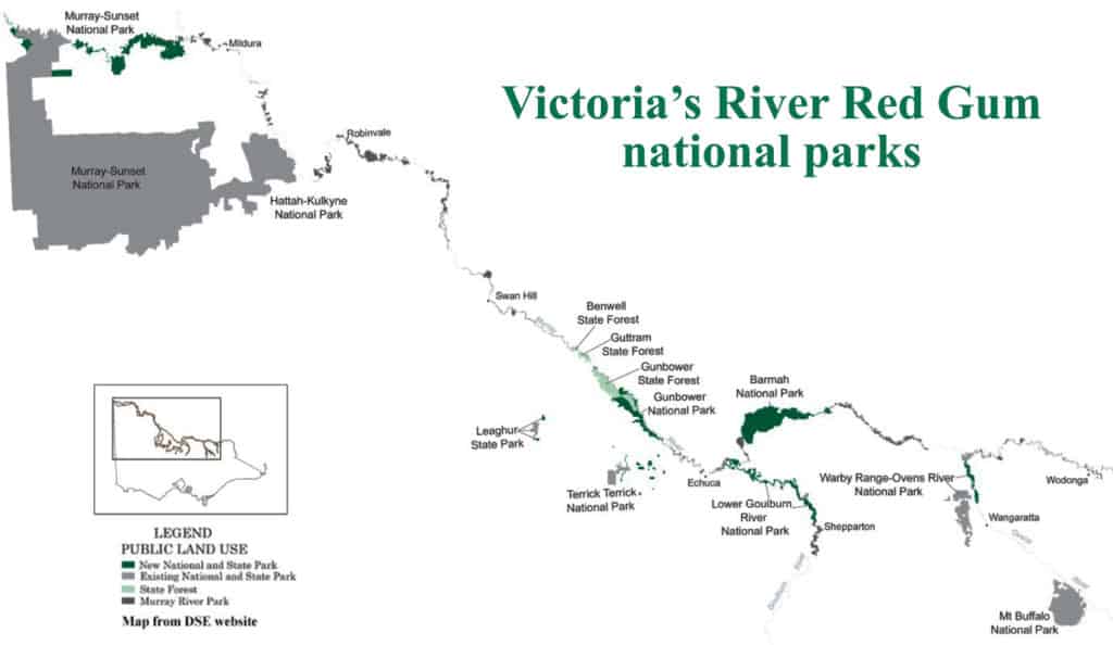 River red gum & Murray River parks - Victorian National Parks ...